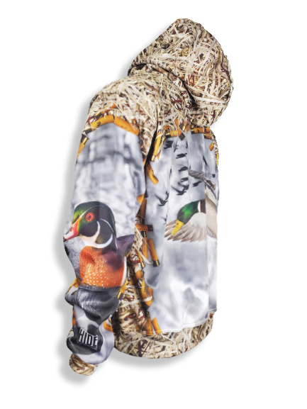 Ducks & Cattails - Hoodie – Hide Camouflage